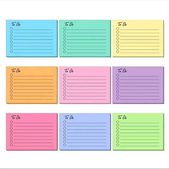 Office | To Do List Sticky Notes | Poshmark